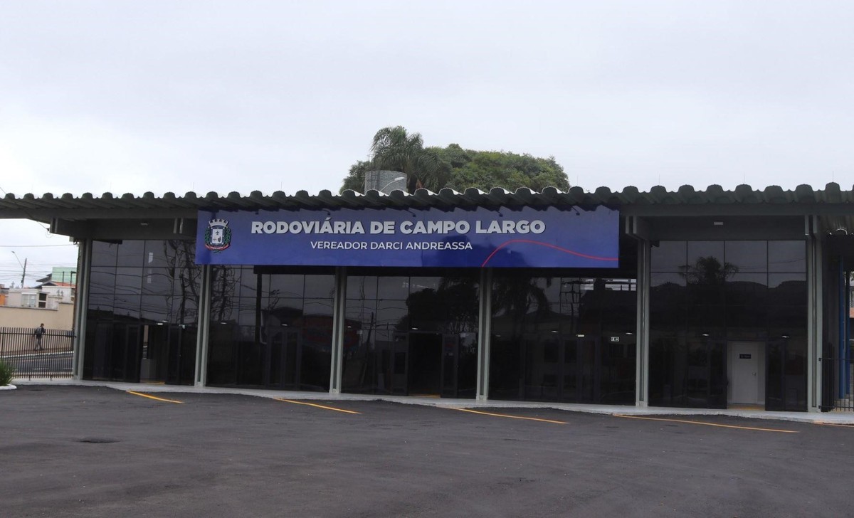 Rodoviária de Campo Largo foi completamente reformada | Campo Largo | G1