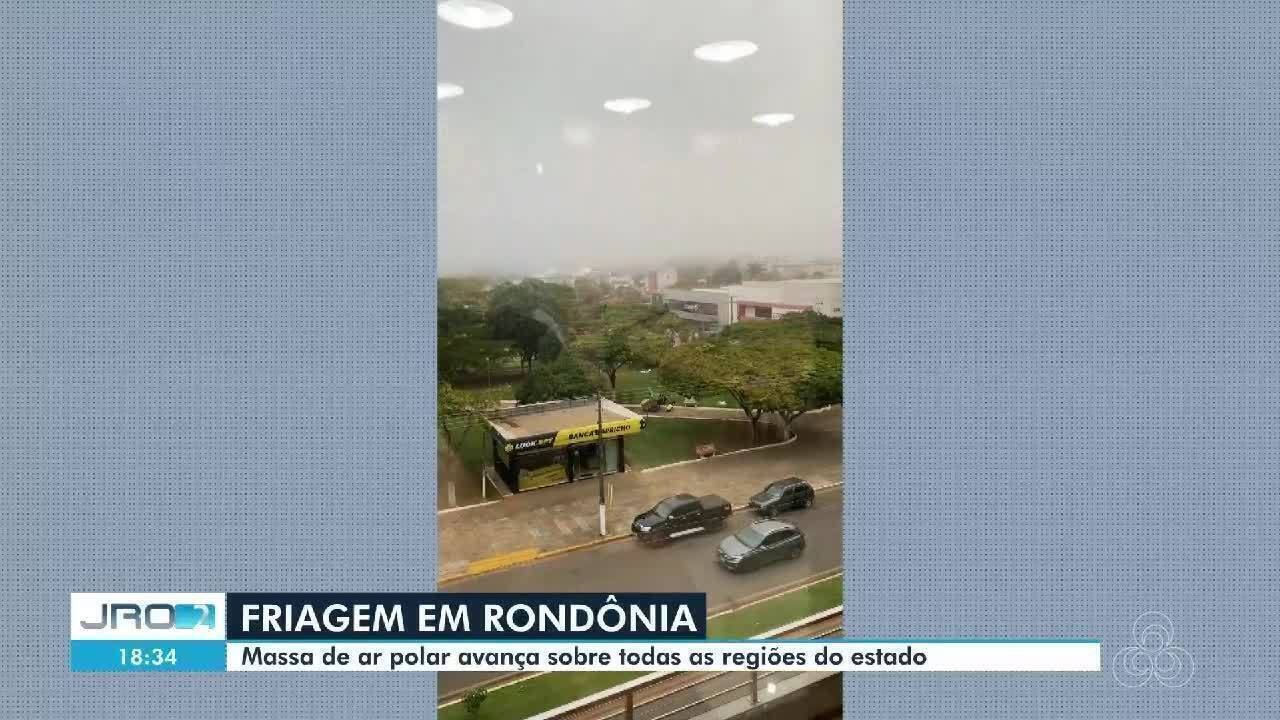 Friagem ‘derruba’ temperaturas e termômetros chegam a 14,4°C em Vilhena ...