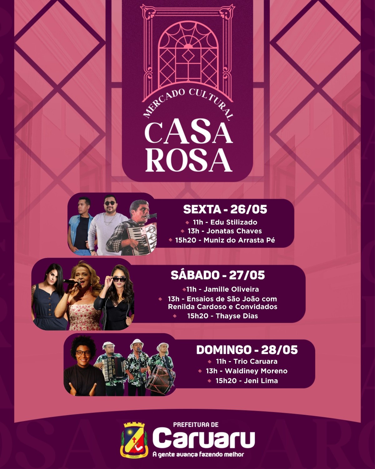 Mercado Cultural Casa Rosa inicia programação nesta sexta-feira (26) em ...
