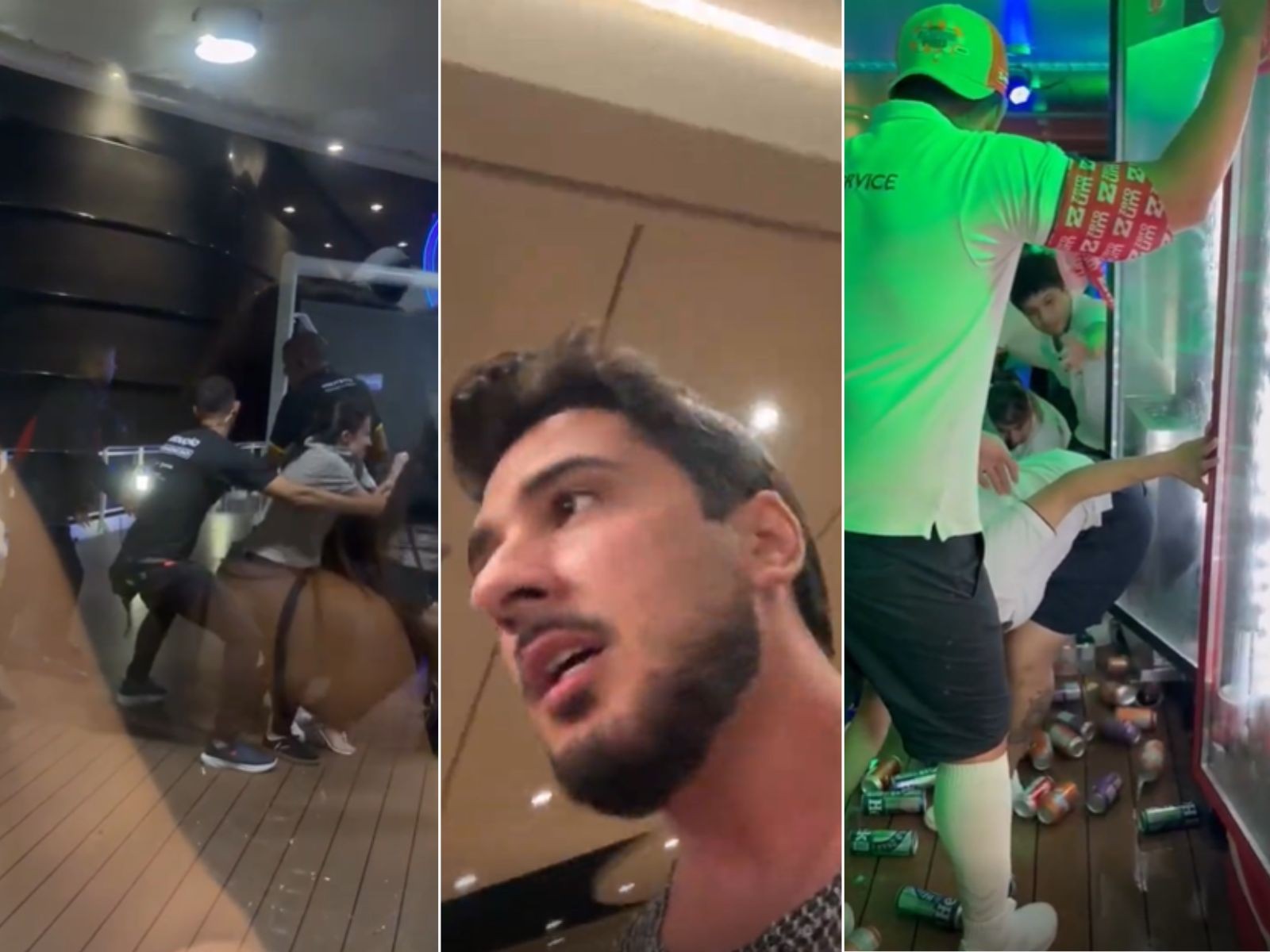 Navio de Réveillon inclina em temporal durante show de Alok; VÍDEO | G1