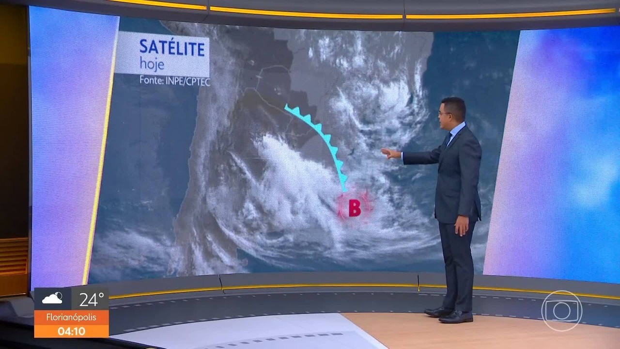 Ciclone extratropical se aproxima do RS nesta quinta-feira com ventos de até 100 km/h, temporais ...