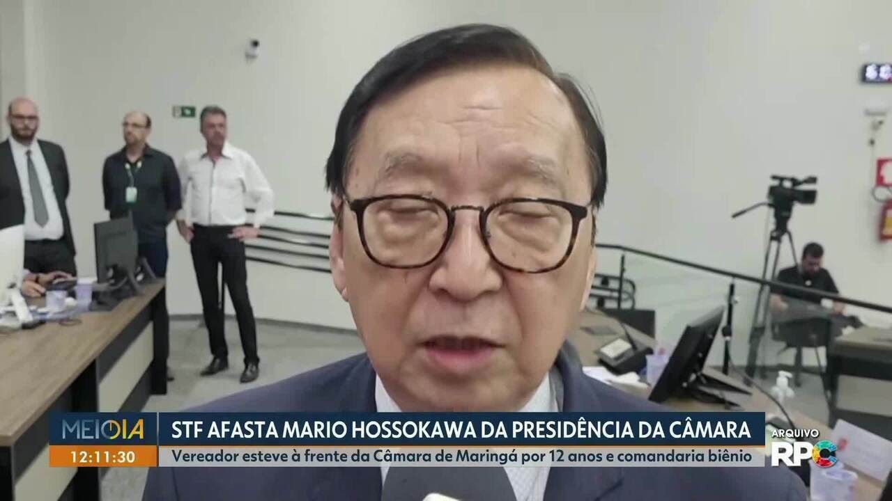 Gilmar Mendes afasta vereador Mario Hossokawa da presidência da Câmara ...