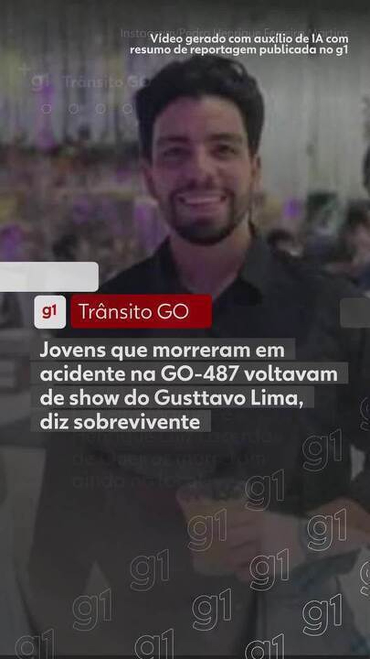 Jovens que morreram em acidente na GO-487 voltavam de show | G1