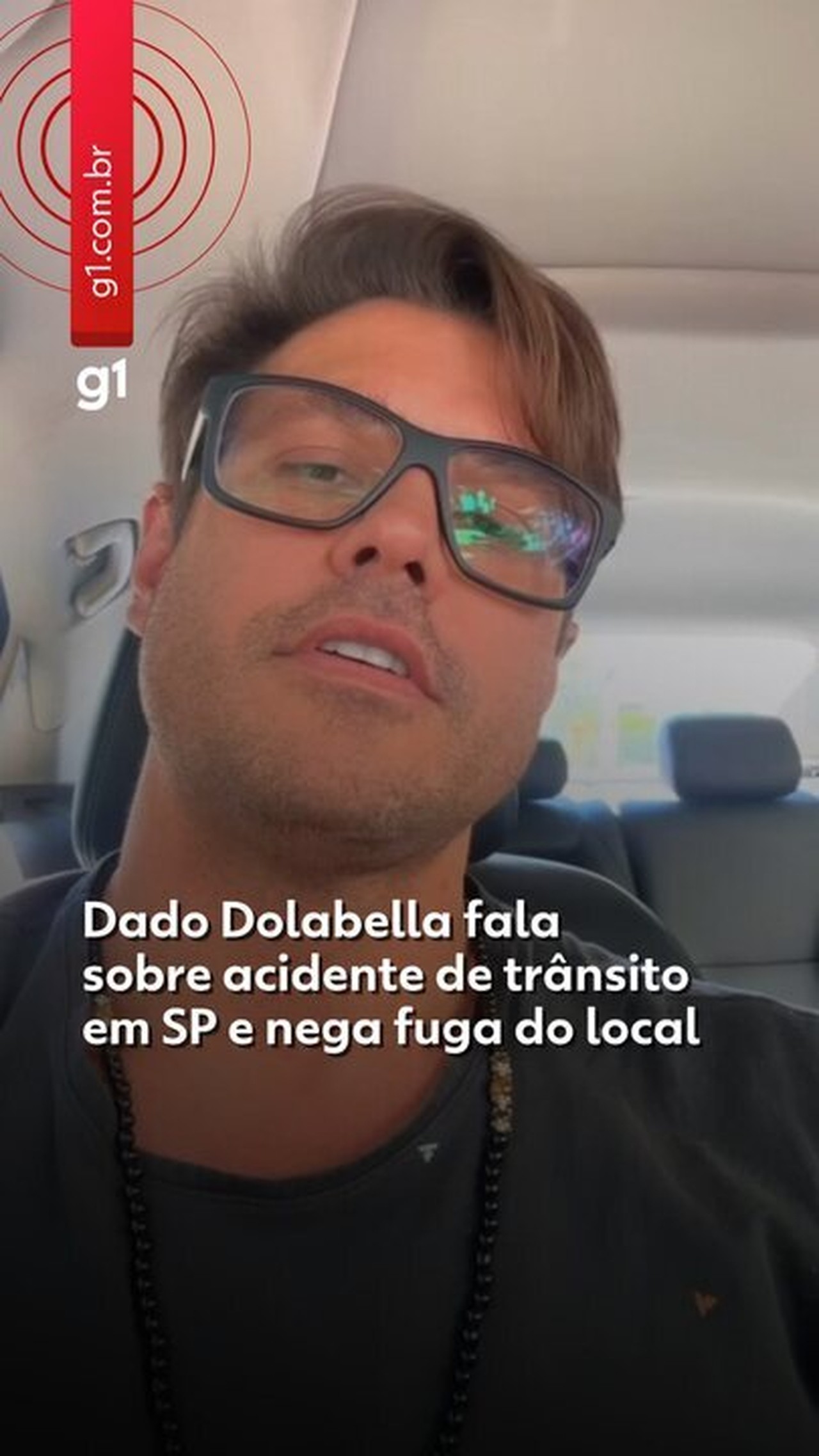 Dado Dolabella se envolve em acidente na Zona Sul de SP | G1