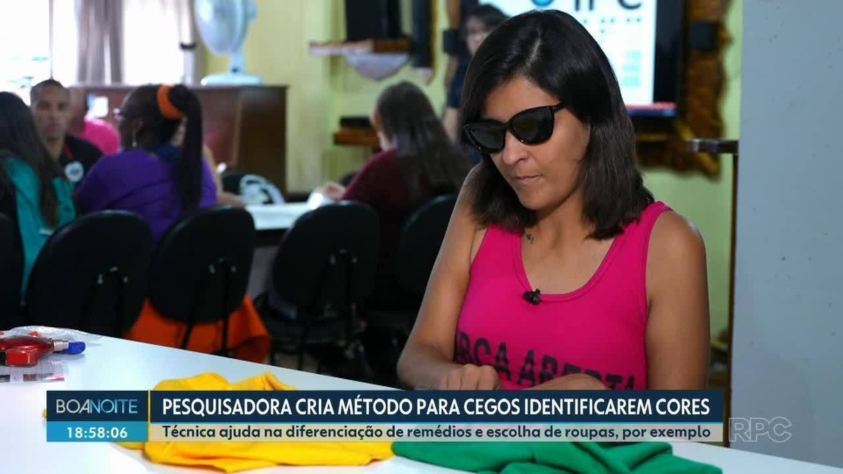Pesquisadora da UFPR cria método para pessoas cegas, com baixa visão e ...