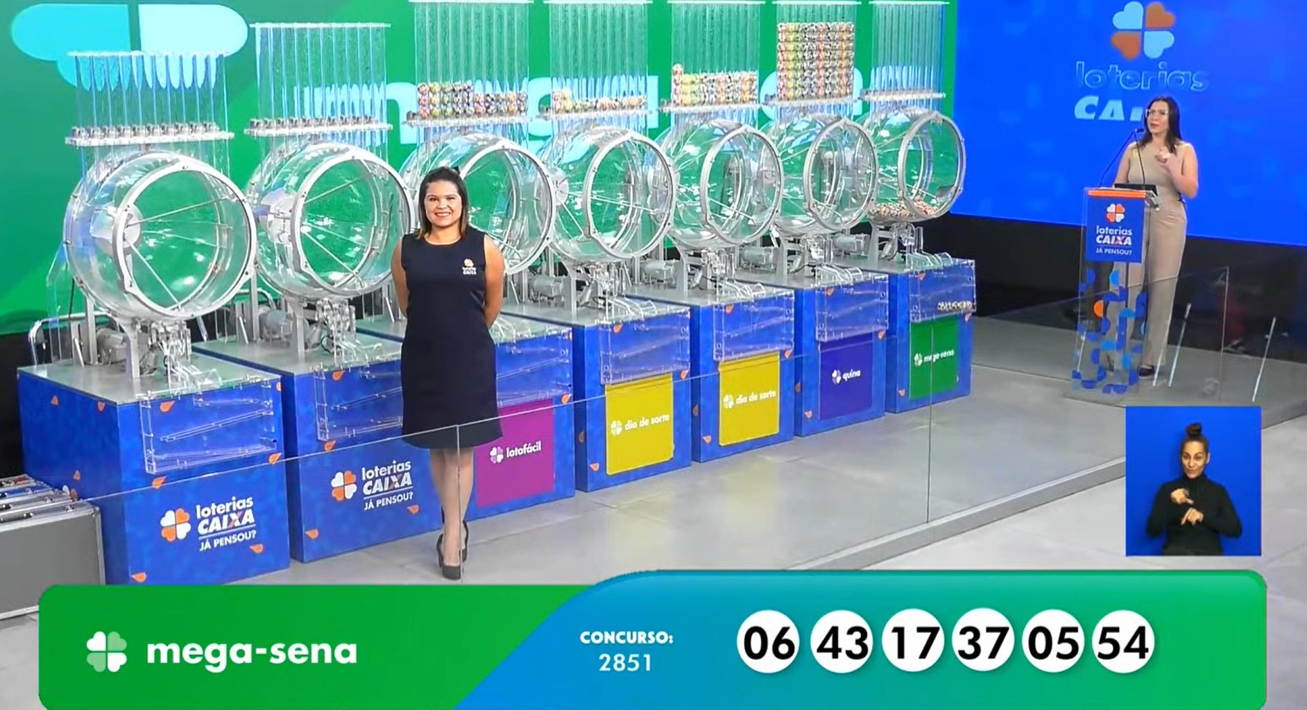 Mega-Sena, concurso 2.851: resultado | G1