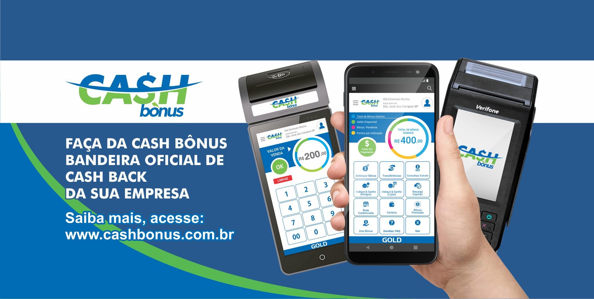 Cash Bônus lança app com cashback e máquina de cartão com taxa zero ...