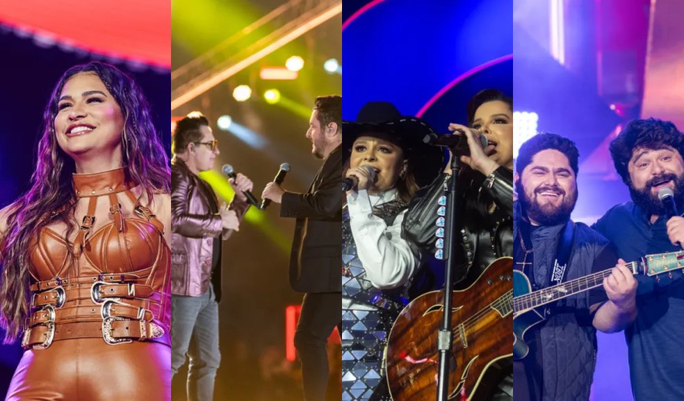 Simone mendes, bruno e marrone, maiara e maraisa, césar menotti e ...