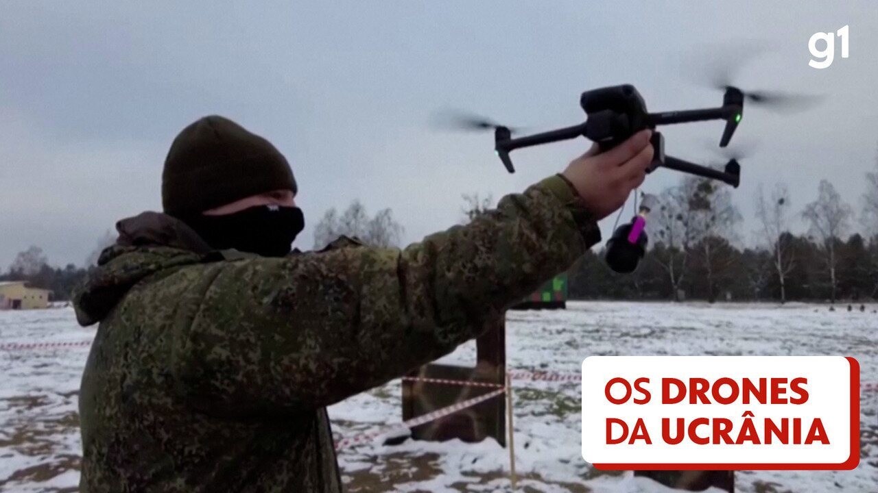Como os drones se tornaram armas fundamentais na Guerra da Ucrânia | Ucrânia e Rússia | G1