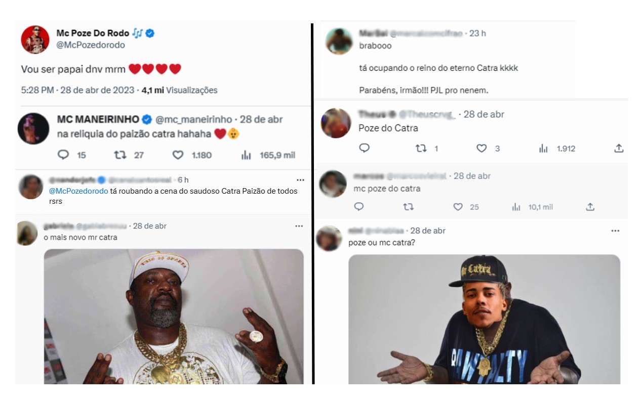 Poze do Rodo anuncia que vai ser pai novamente e internautas o comparam ...