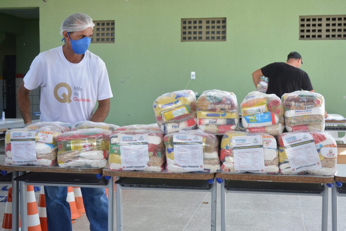 Segunda Etapa De Entrega De Cestas Básicas A Beneficiários Do Bolsa