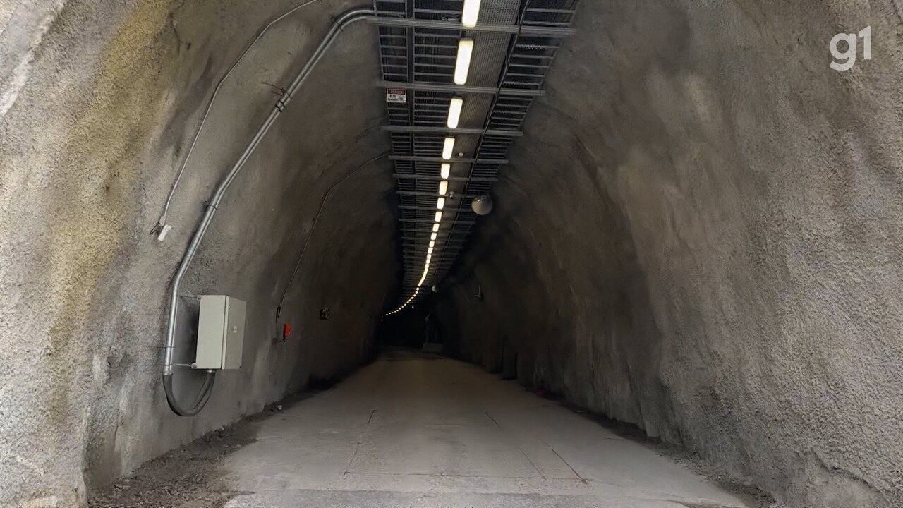 Veja como é a área restrita do maior túnel rodoviário do Brasil; VÍDEO | G1
