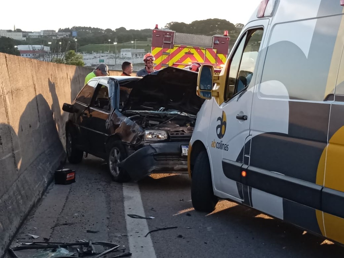 Motorista morre após capotar carro na Rodovia Santos Dumont em Campinas | Campinas e Região | G1