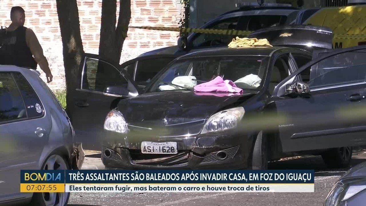 Três Suspeitos São Baleados Em Confronto Com A Polícia Após Furtarem
