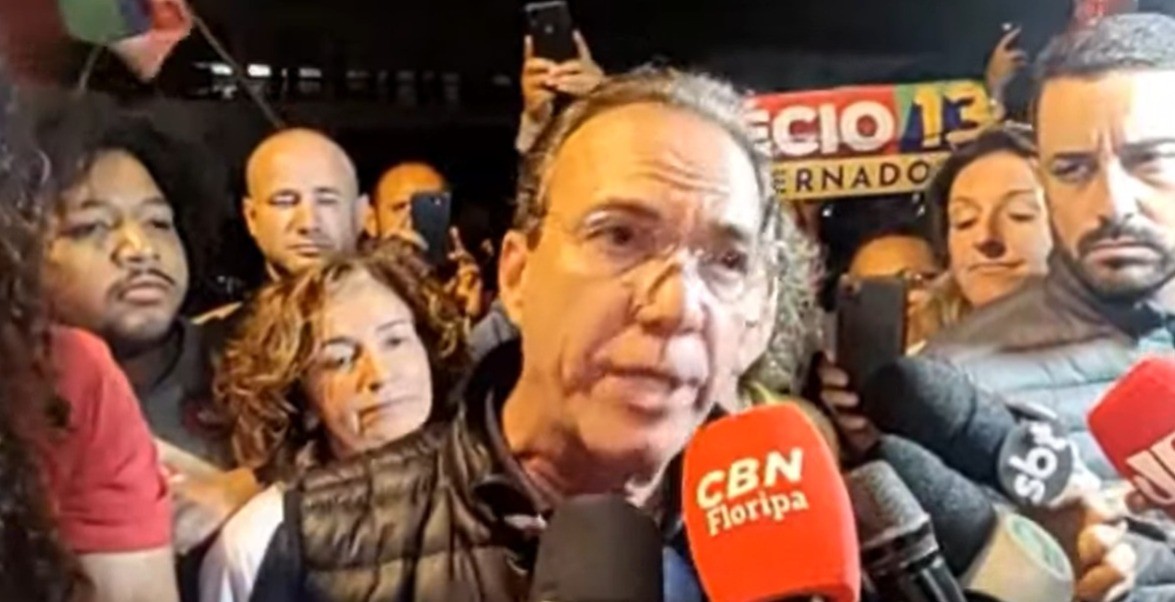 Décio Lima, candidato ao governo de SC no 2º turno, fala sobre ida ao ...