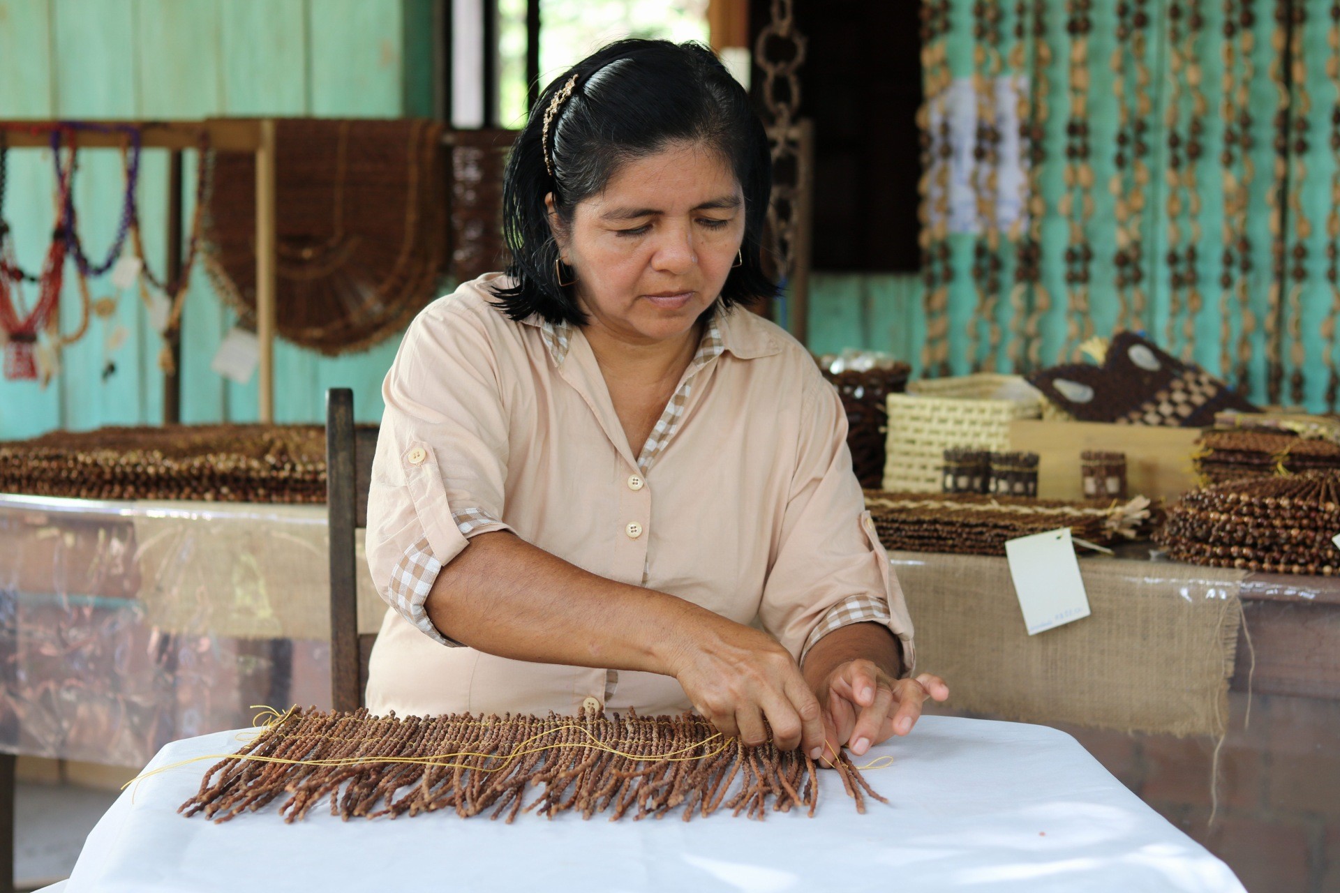 Da floresta para internet: Ribeirinhos no Amazonas vendem artesanato em ...