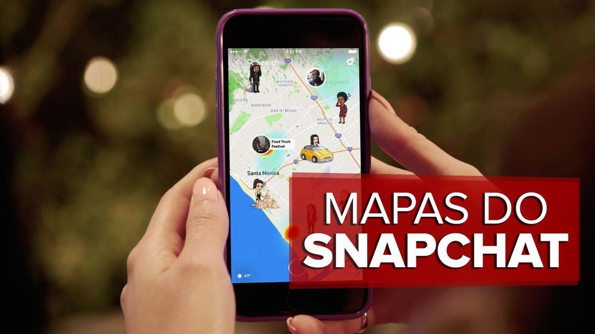 Snapchat ganha mapa que exibe localização de amigos dentro do app ...