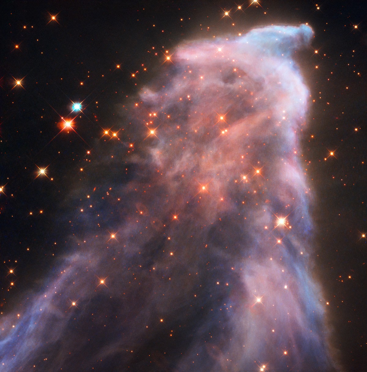 Nasa divulga imagem de nebulosa 'fantasma' de constelação | Ciência e ...