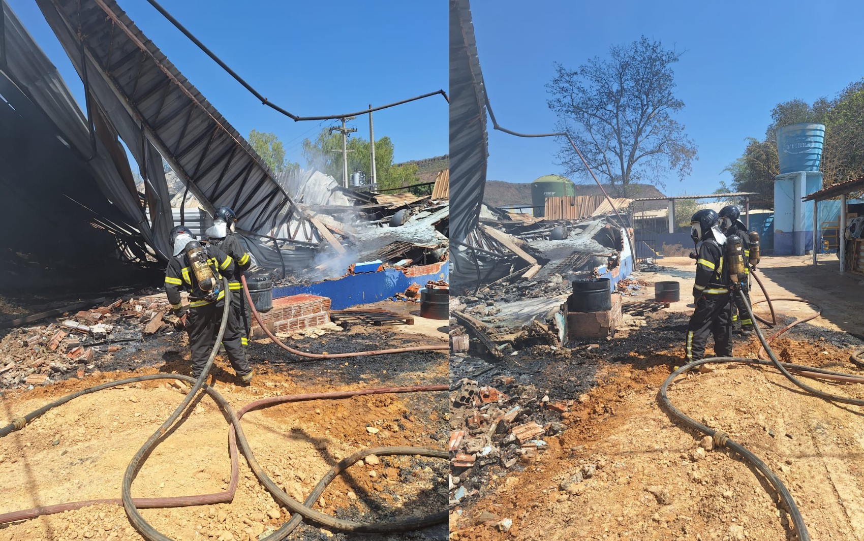 Homem morre após incêndio atingir fábrica de produtos químicos e velas ...