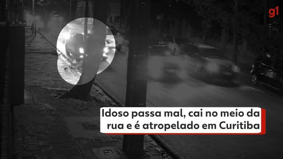 Suspeito de atropelar idoso que caiu na rua após passar mal em Curitiba ...