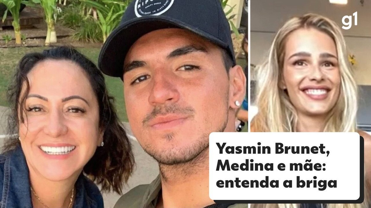 Yasmin Brunet, Gabriel Medina e Simone Medina: entenda briga entre ...