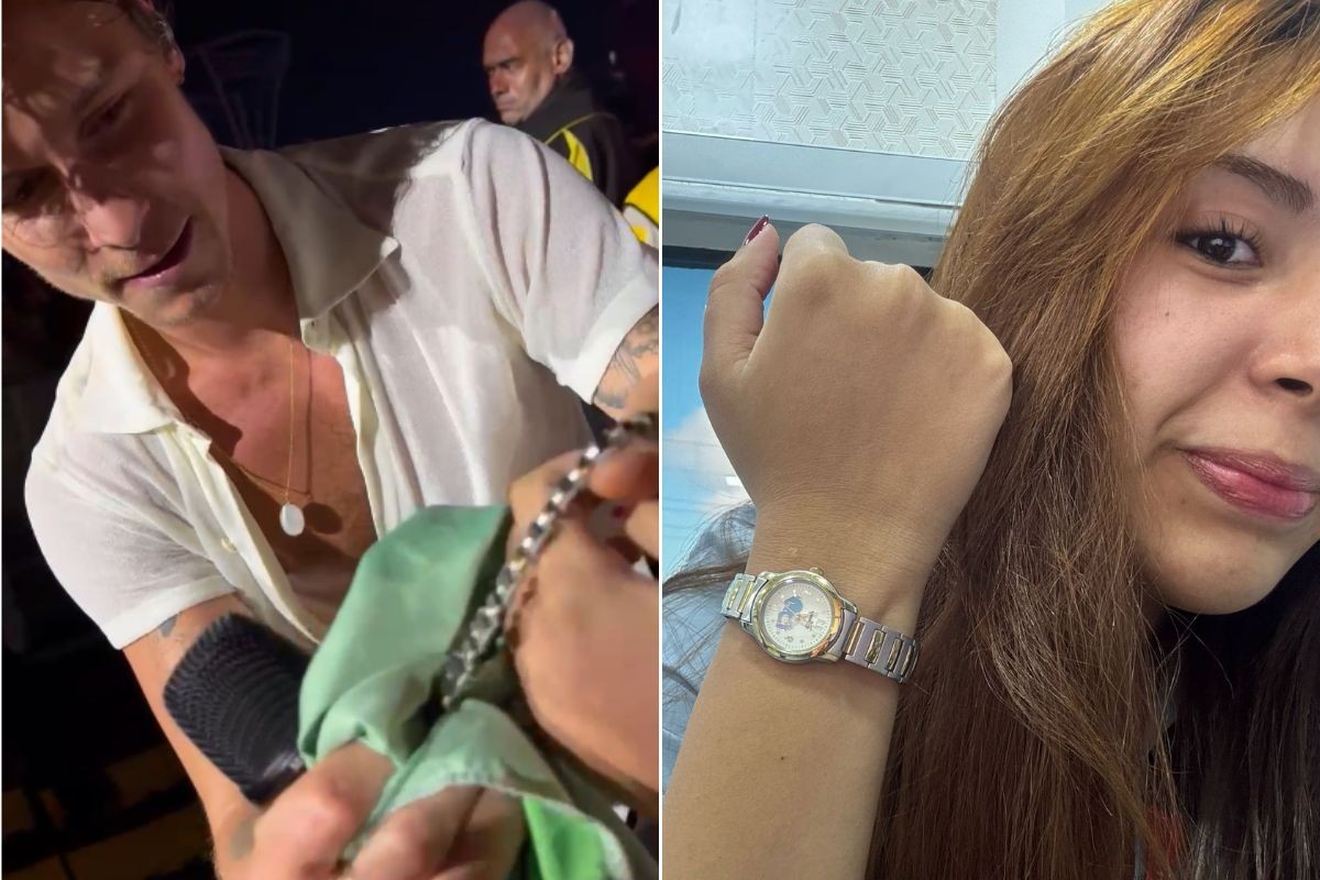 Fã ganha relógio de Shawn Mendes após ficar 11h na grade perto do palco ...