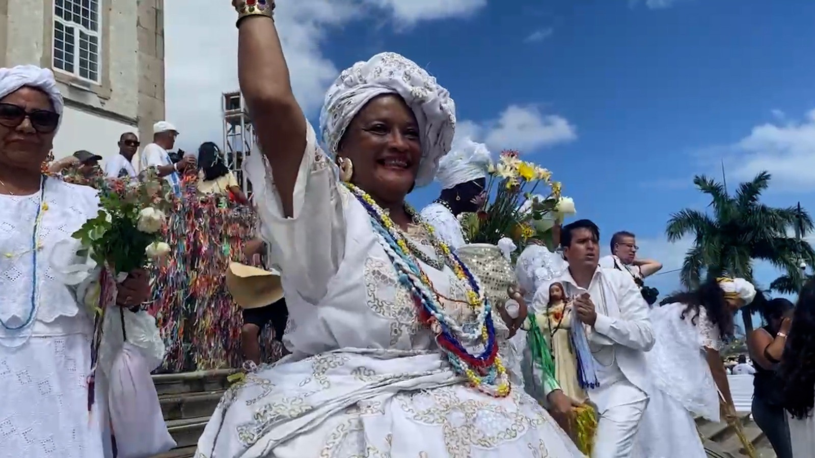 Confira imagens da Lavagem do Bonfim, em Salvador; evento celebra 270 anos da Basílica do Bonfim