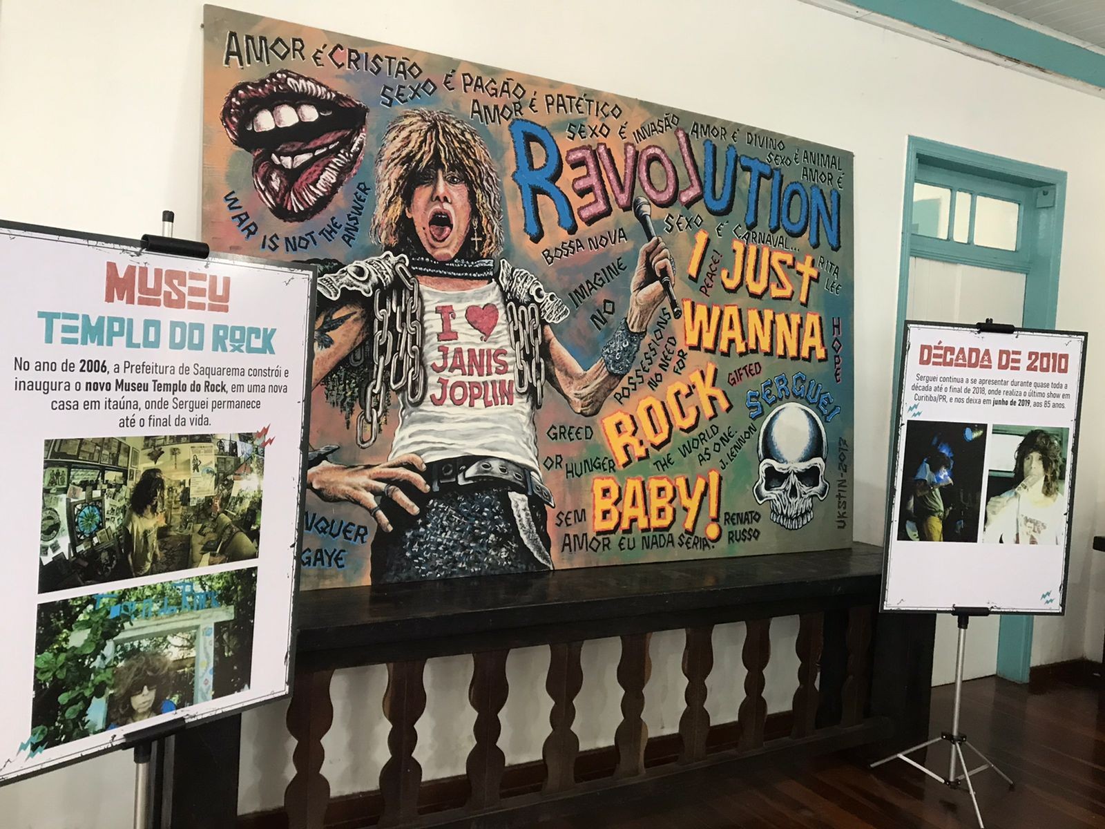 Mostra 'Serguei: 90 anos de Rock and Roll' é aberta ao público na Casa ...
