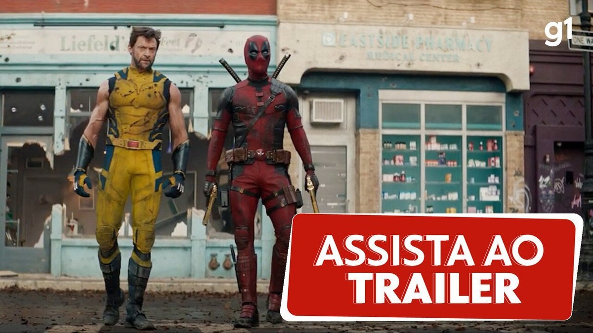 'Deadpool e Wolverine' ganha trailer; ASSISTA | Cinema | G1