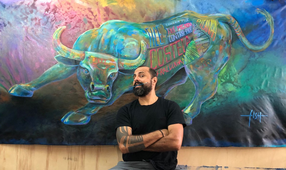 Artista plástico Bruno Fish inaugura exposição no Museu Murillo La ...