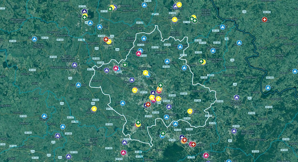 Mapa interativo mostra serviços de saúde mental na Região Metropolitana ...