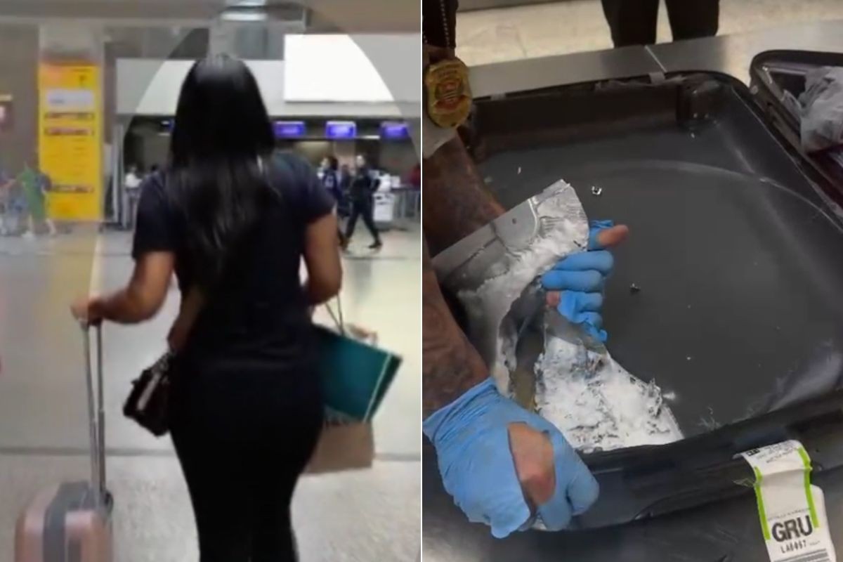 Mulher flagrada com haxixe de R$ 570 mil no Aeroporto de Guarulhos é ...