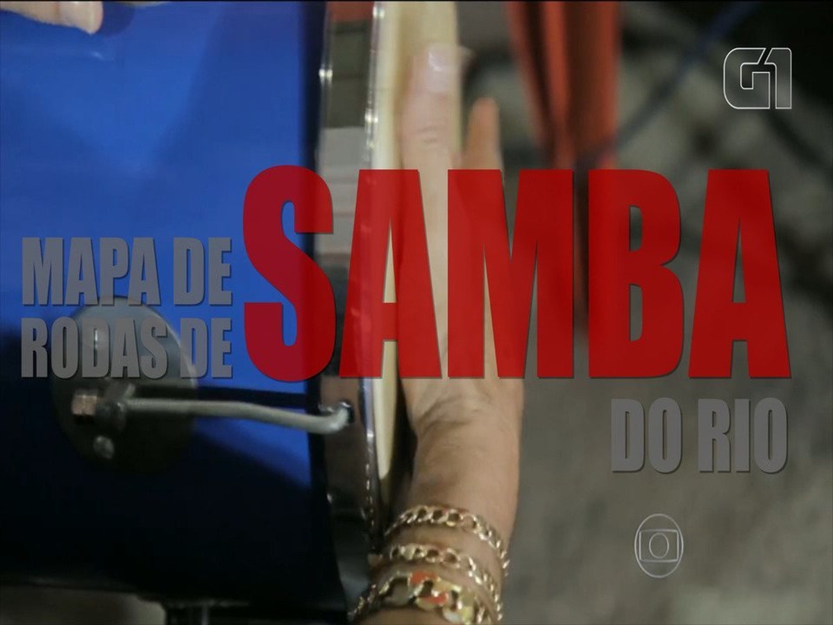 Prefeitura cria mapa virtual das rodas de samba do Rio de Janeiro