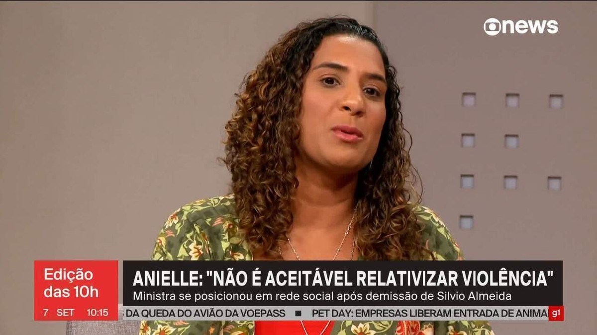 Após Demissão De Ministro Por Assédio Sexual Anielle Lamenta