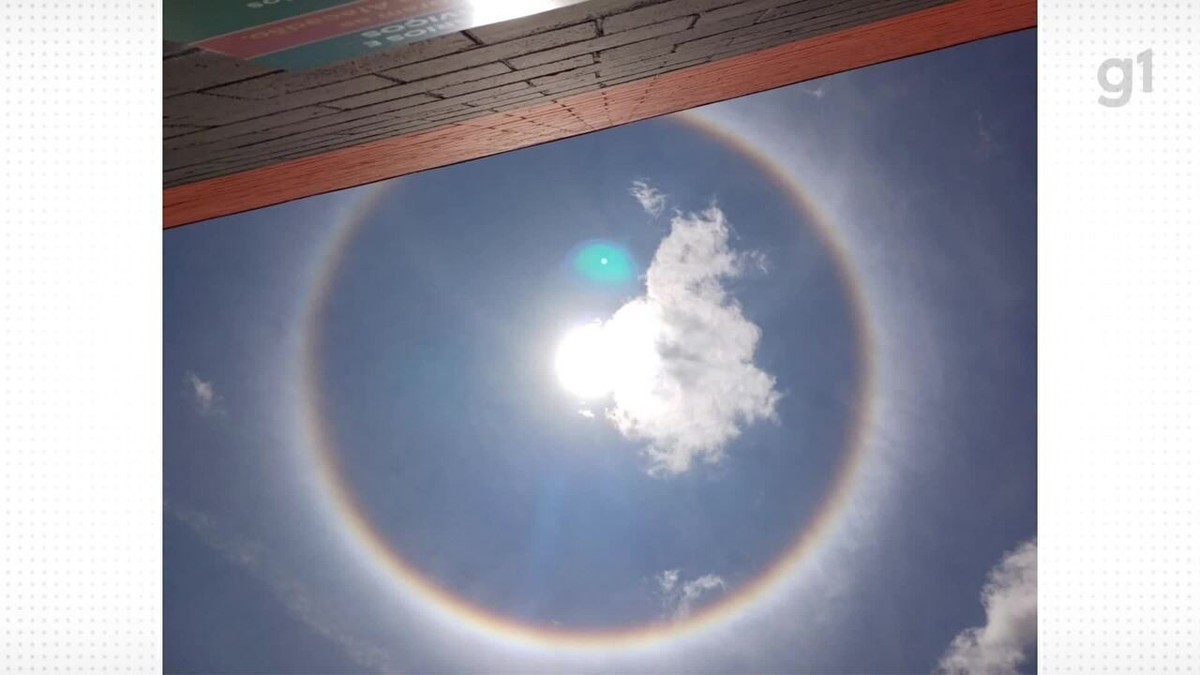 Halo solar: 'anel' que se forma ao redor do sol chama a atenção em ...
