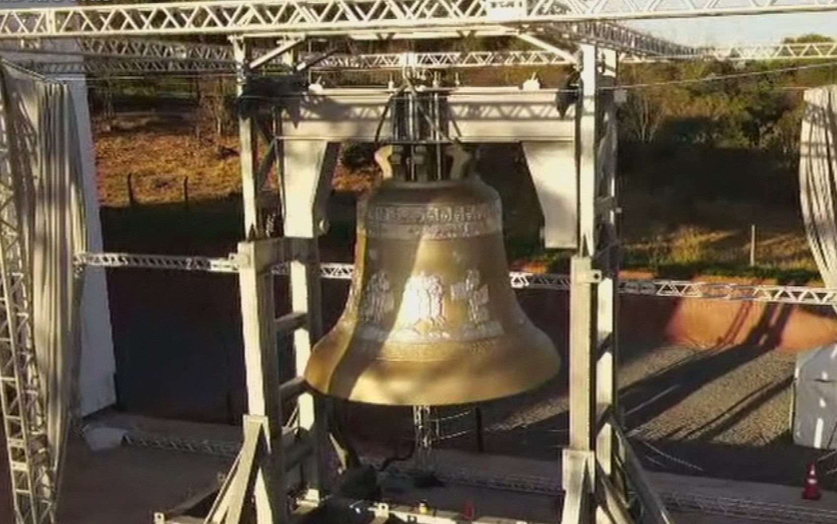 Vox Patris: G1 Goiás transmite 1º badalo do sino em Trindade | G1