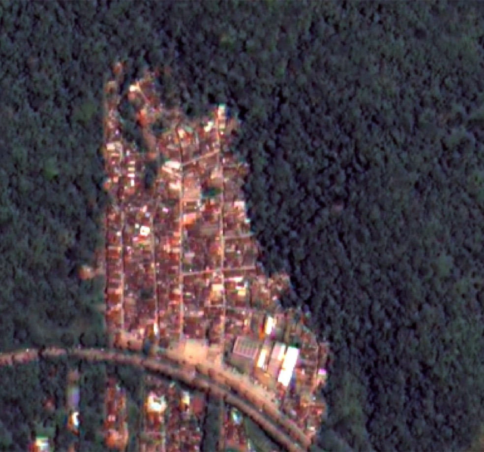 Inpe utiliza satélite para gerar imagens das áreas atingidas por ...