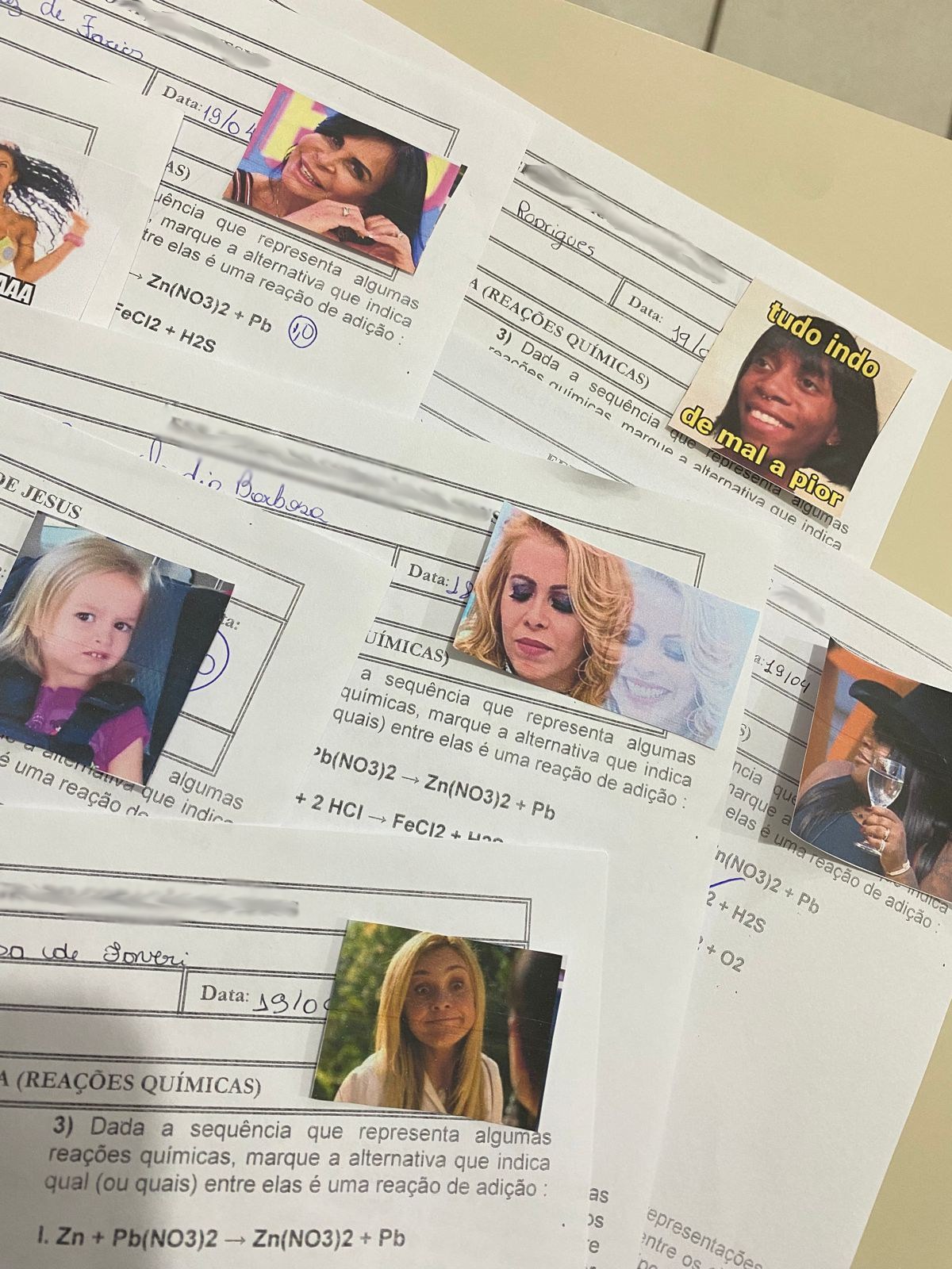 Nota 10 com Inês Brasil ou 2 com Nazaré confusa? Professor viraliza ao ...