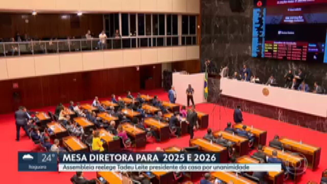 Tadeu Martins Leite é reeleito presidente da Assembleia Legislativa de Minas Gerais | Minas ...