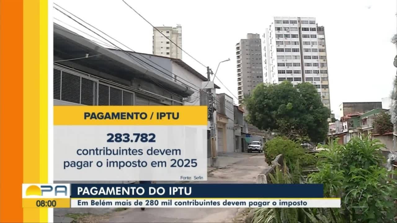 IPTU em Belém: Veja datas para ter descontos no pagamento | Pará | G1