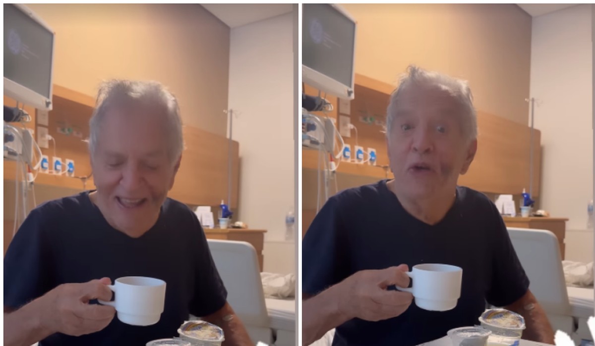 Carlos Alberto de Nóbrega se recupera bem de acidente doméstico em hospital de SP | São Paulo | G1