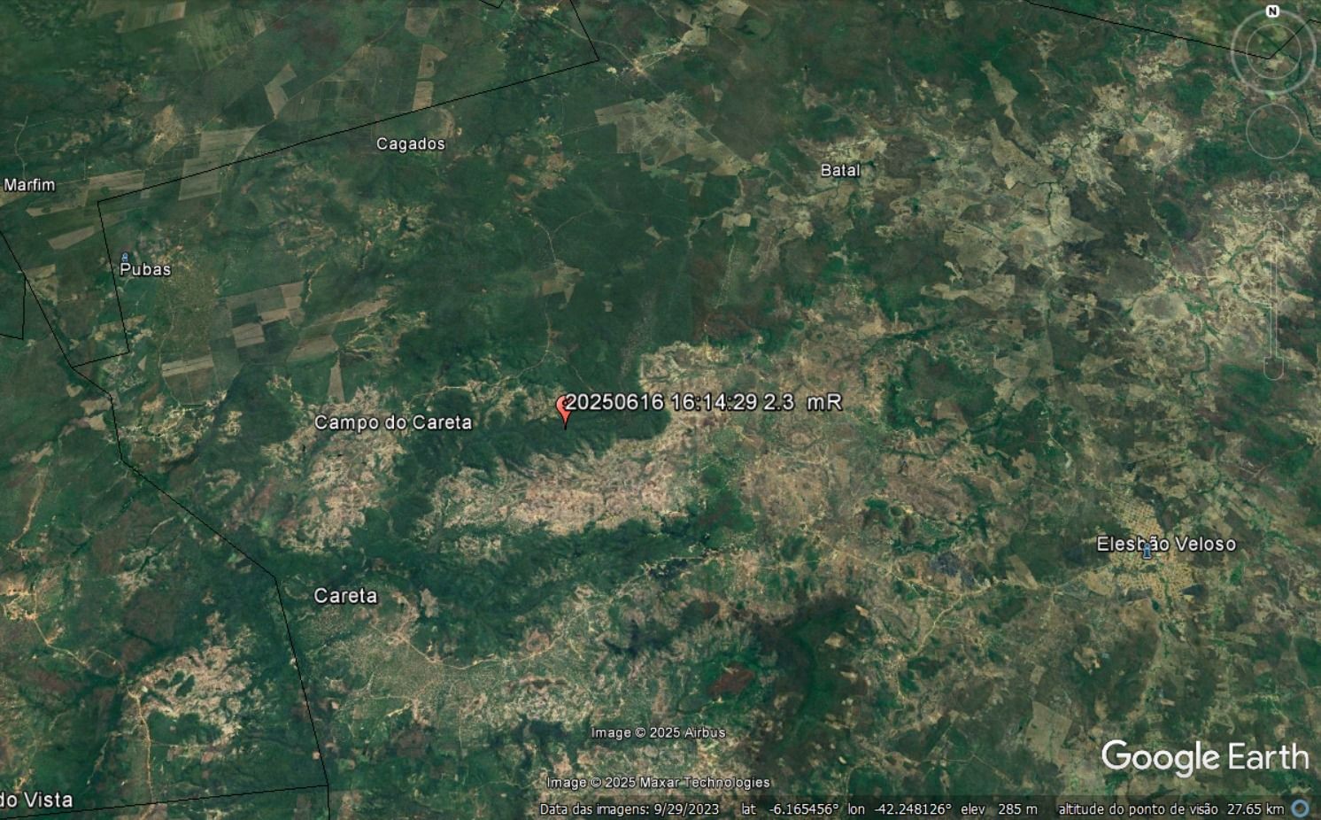 Tremor de terra de magnitude 2,3 é registrado em Elesbão Veloso | G1