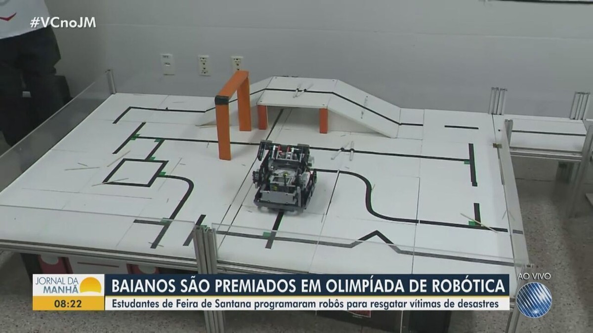 Jovens baianos são premiados na Olímpiada de Robótica após programarem ...