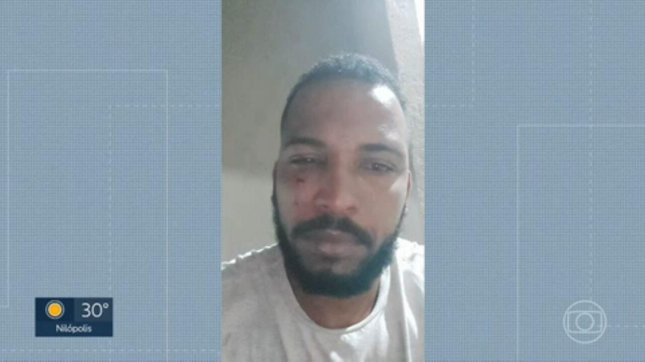 Motorista de aplicativo leva soco durante discussão com passageiros | G1