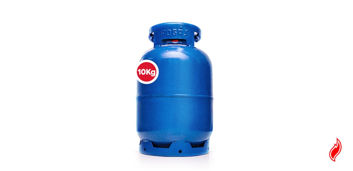 Botija de 10 kg: Fogás comercializa gás de cozinha com a quantidade ...