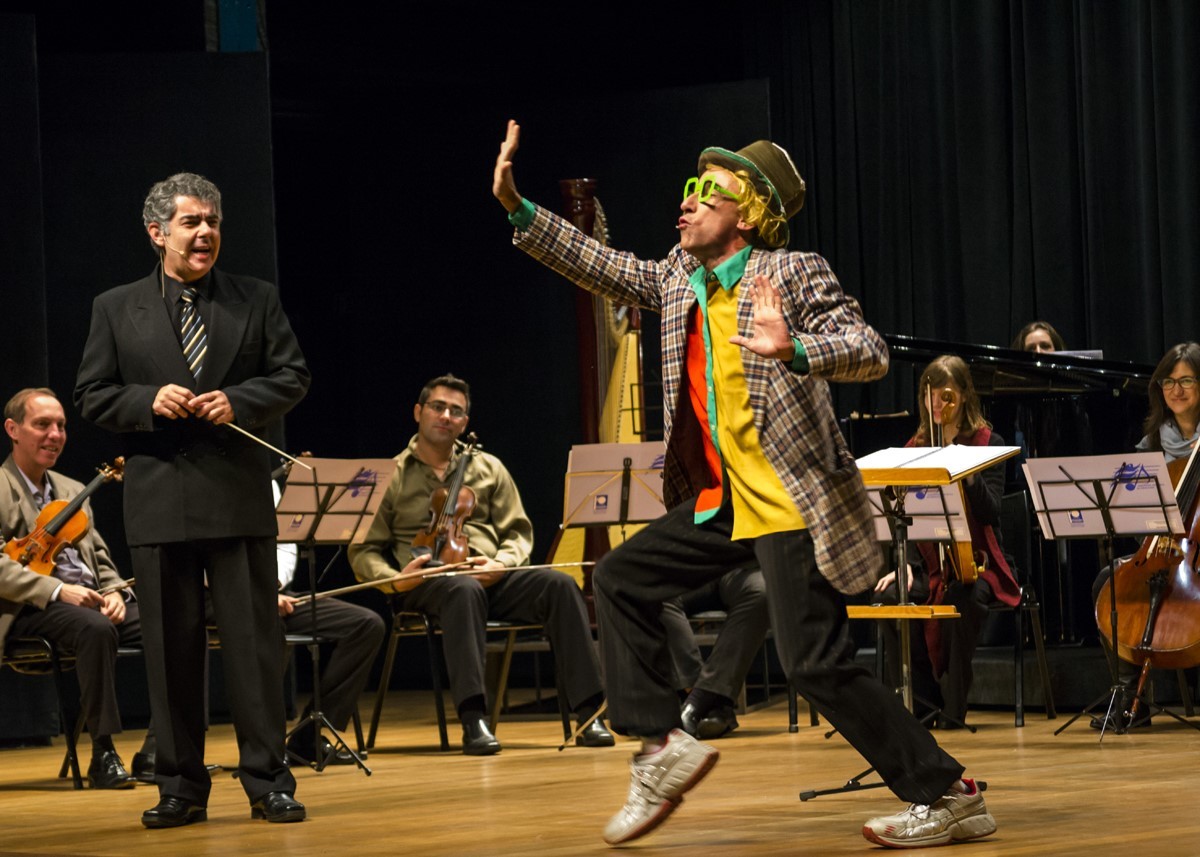 Humor, música e teatro: orquestra realiza projeto para alunos da rede ...