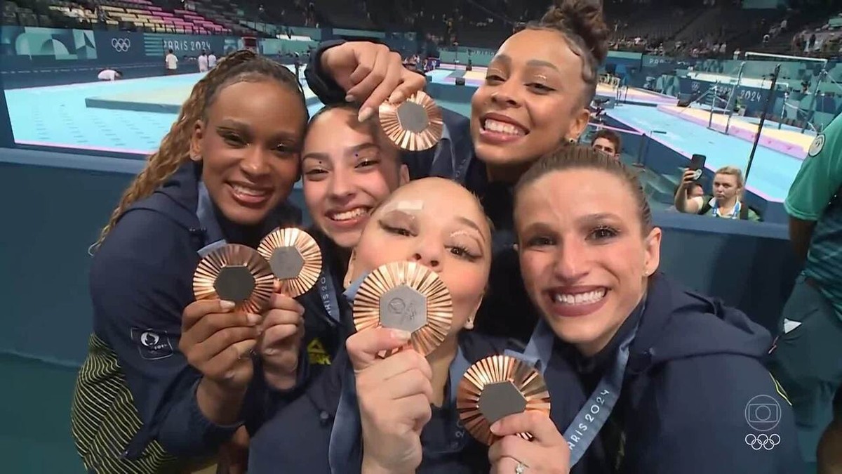 Paris 2024: Rebeca Andrade comanda a conquista inédita do bronze na ...