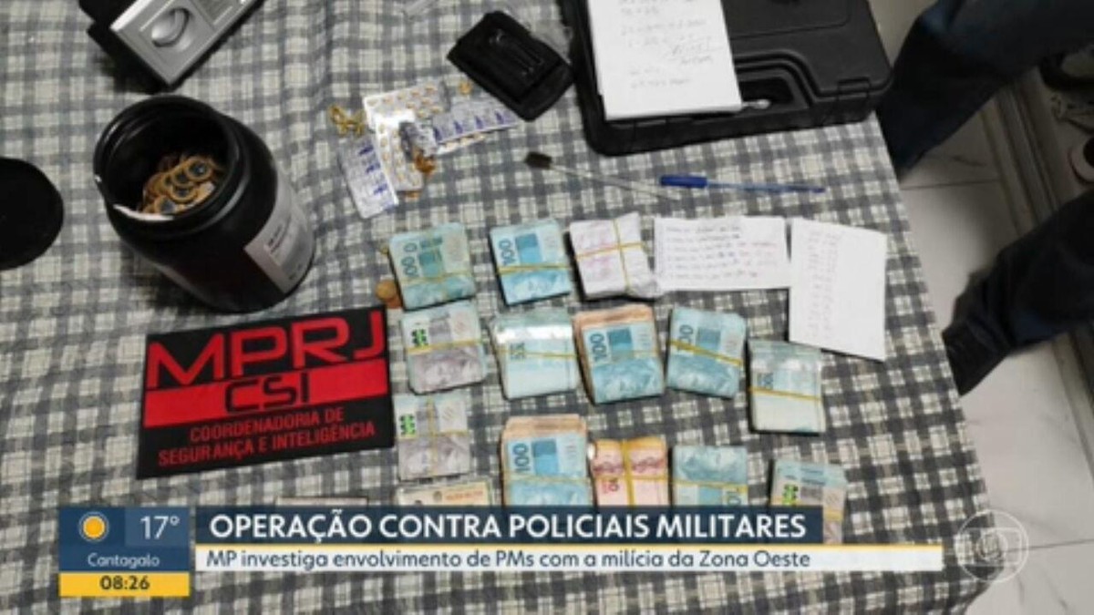 MPRJ faz operação contra 17 PMs suspeitos de envolvimento com a milícia ...