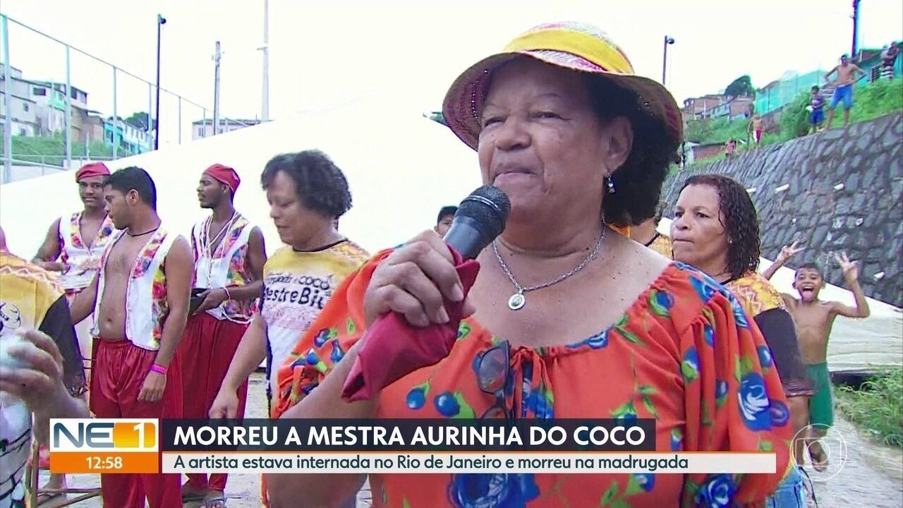 Mestra Aurinha do Coco morre aos 63 anos | Pernambuco | G1
