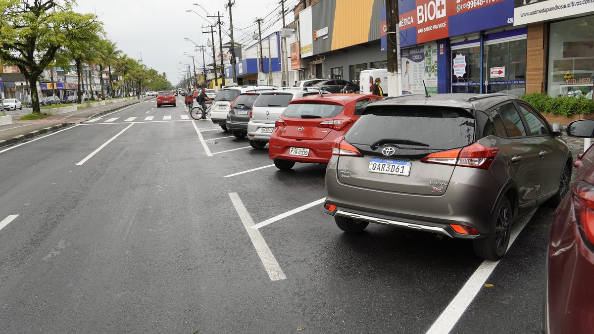 Avenidas de Guarujá, SP, têm novas regras de estacionamento | Santos e ...